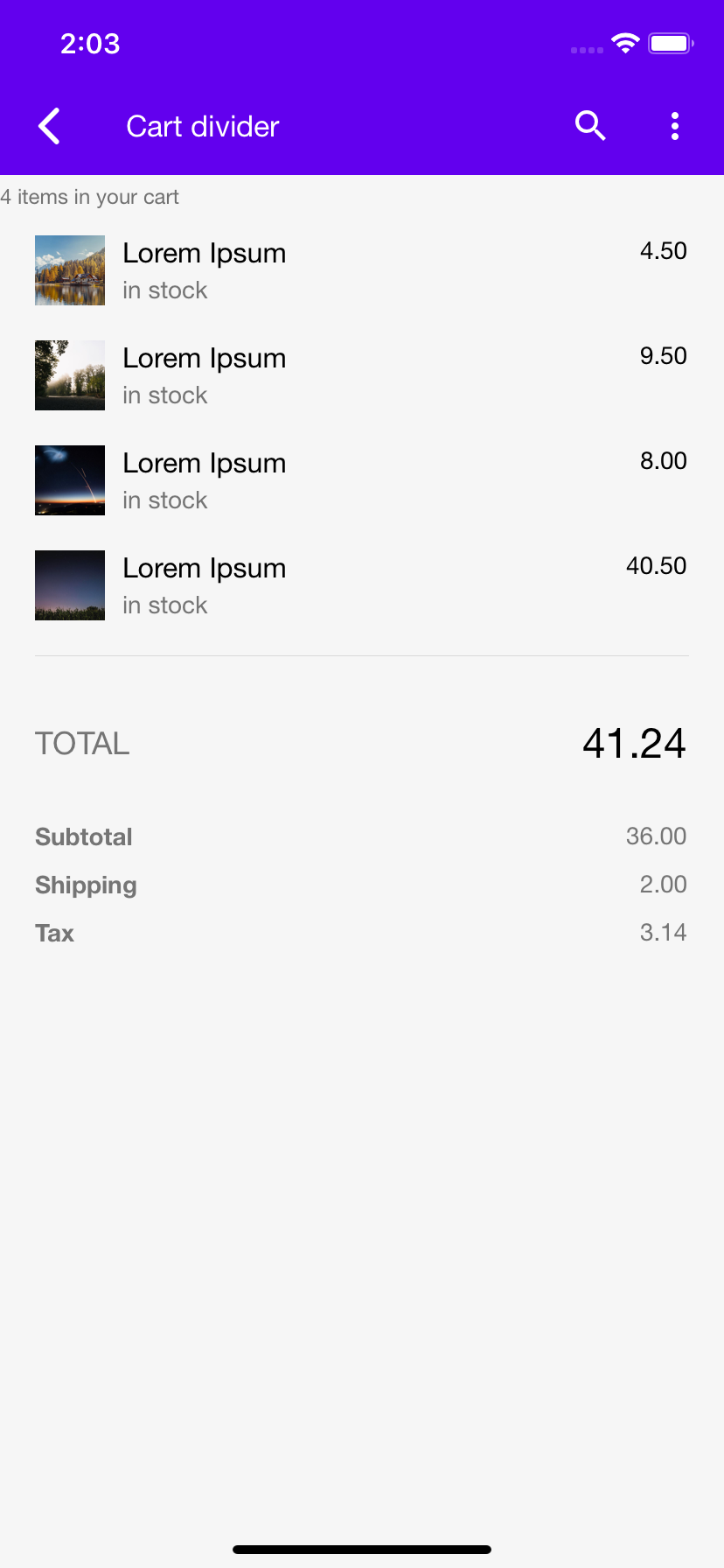 ReactXS - UIKit for Material Design 2.0 by React Native by InspireUI